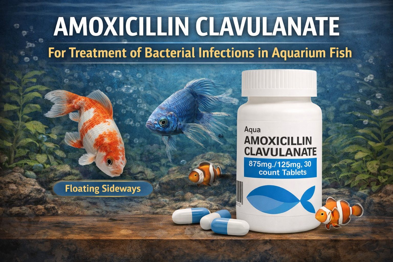 Fish Mox Clavulanate 875mg/125mg | Advanced Fish Antibiotic ...