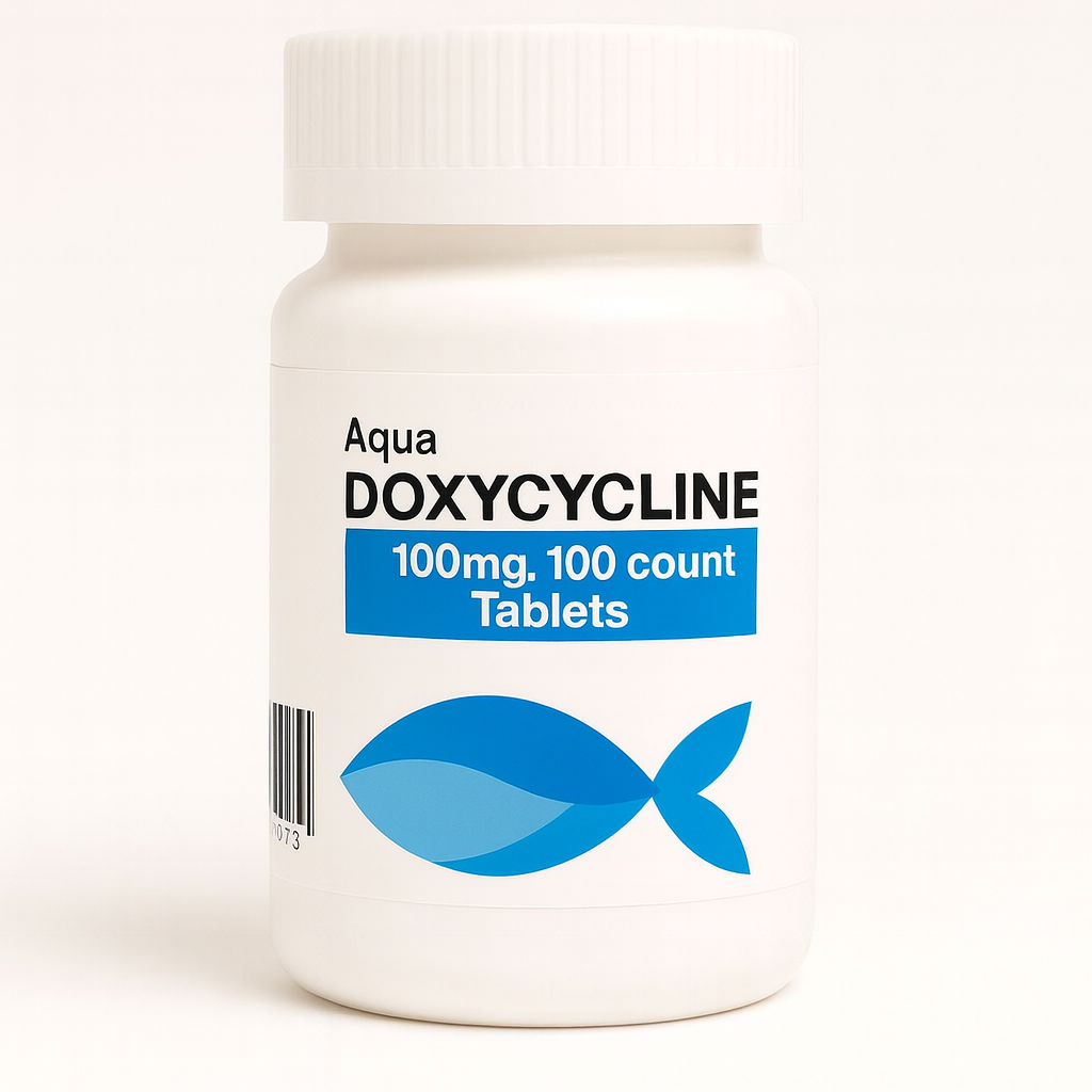 Fish Doxy Doxycycline 100mg 100 Tablets Fish Antibiotics ...