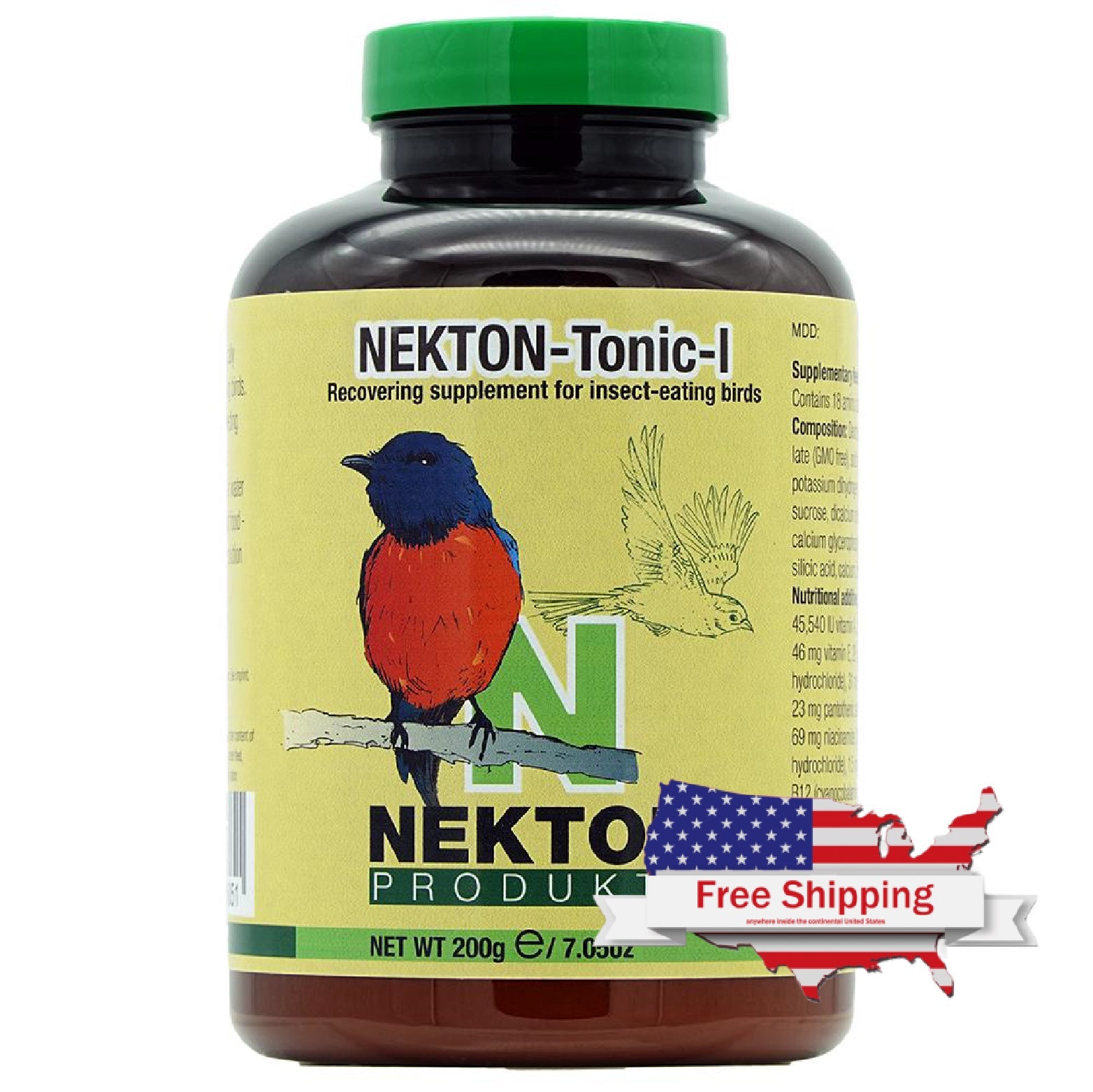 Nekton Tonic-I for Insectivores: Essential Supplement for Bird Nutrien ...