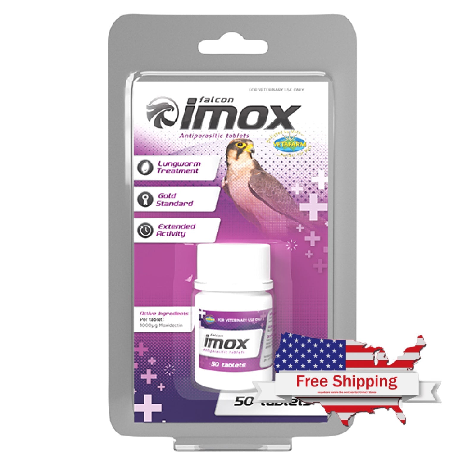 Falcon Imox (Vetafarm) - Effectively Treats Your Falcons' Parasites ...