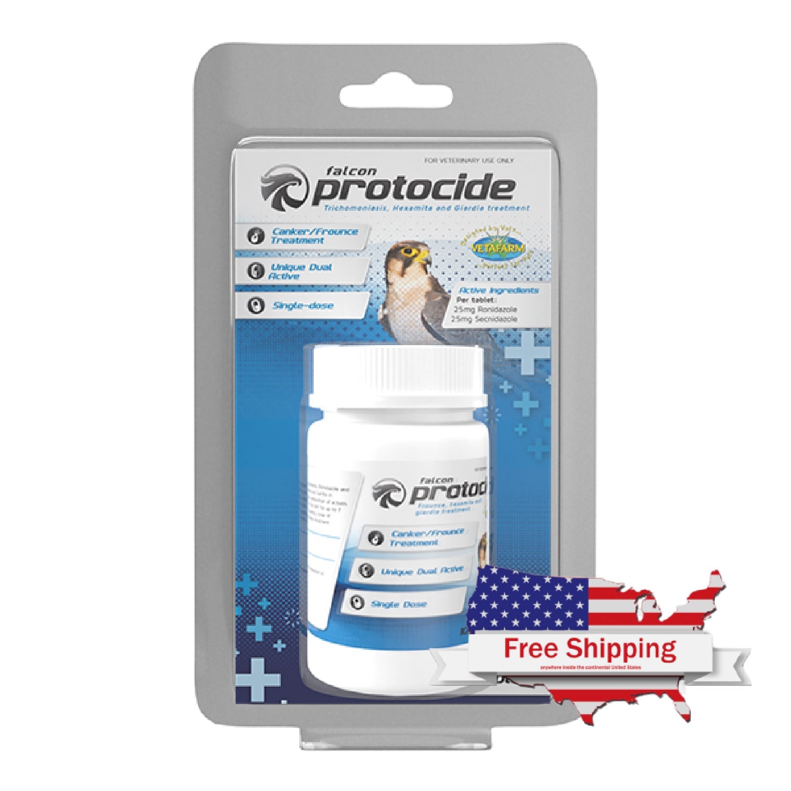 Falcon Protocide Tablets (Vetafarm) - Single Dose Treatment Effectivel ...